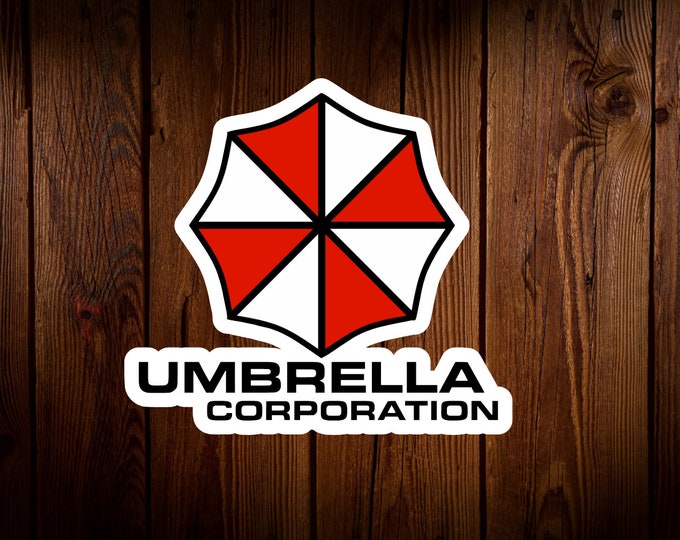Umbrella Corporation, 3 Inch Sticker, Gaming Art, Vinyl Water Resistant ...