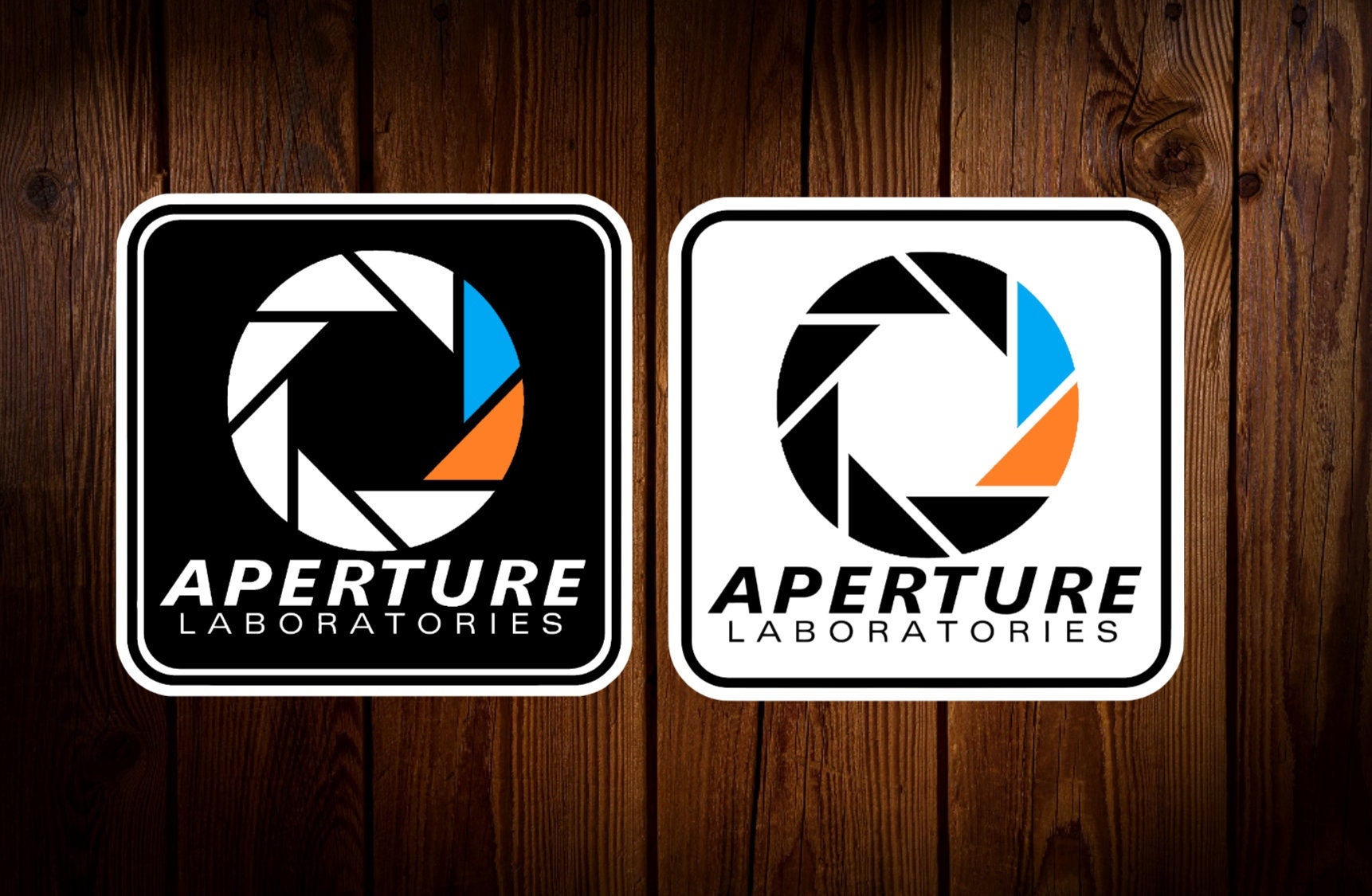 Aperture Laboratories Square Logo Sticker Portal Sticker - Etsy