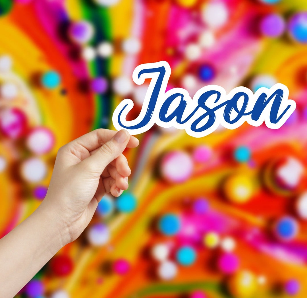 Custom Name Sticker, Custom Name Decal, Custom Sticker, Custom Options ...