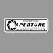 Property of Aperture Laboratories Sticker, Portal Sticker, Aperture ...