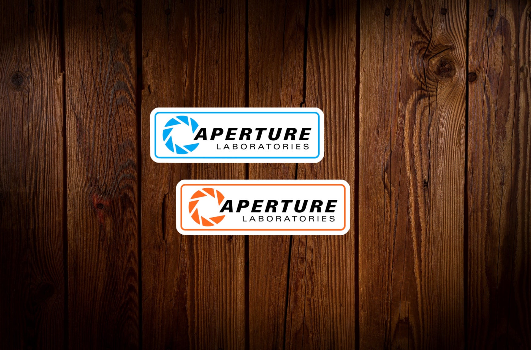 Aperture Laboratories Sticker Portal Sticker Aperture - Etsy