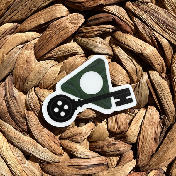 Coraline Button Key Decal - Etsy