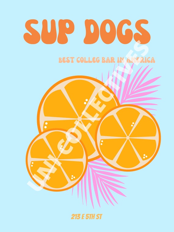 Ibiza Print Trend: ECU Sup Dogs - Etsy