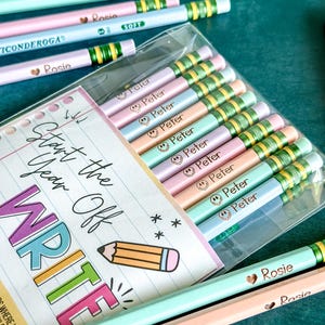 PERSONALIZED PENCILS, Back to School, Labeled Pencils, Custom Engraved ...
