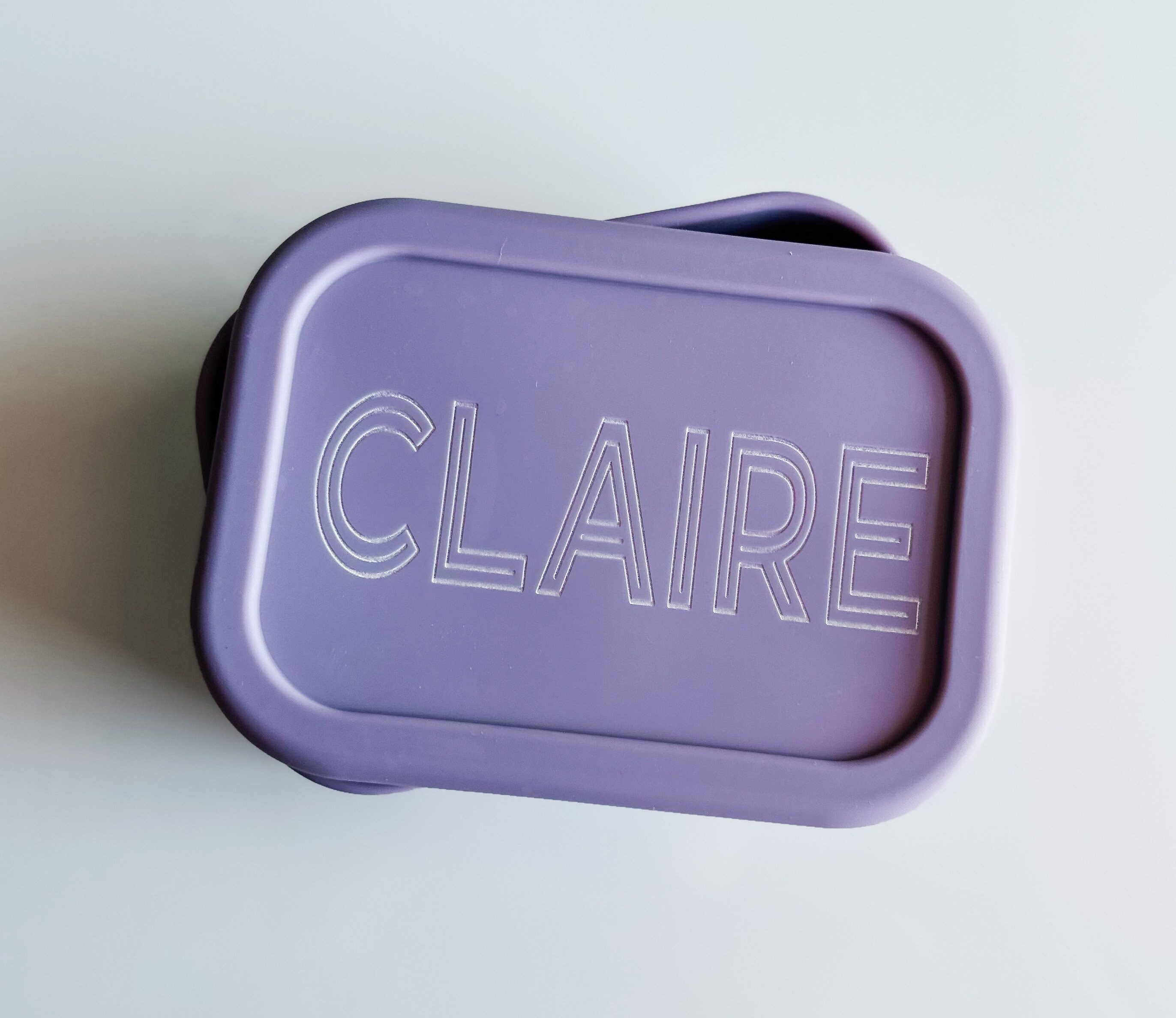 Silicon Bento Box, Custom Bento Box, Personalized Lunch Box, Silicone ...