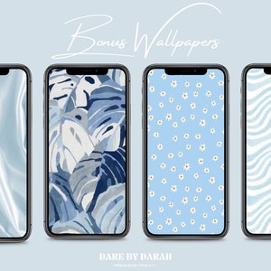 Blue Mix Theme Ios App Icon Set - Etsy