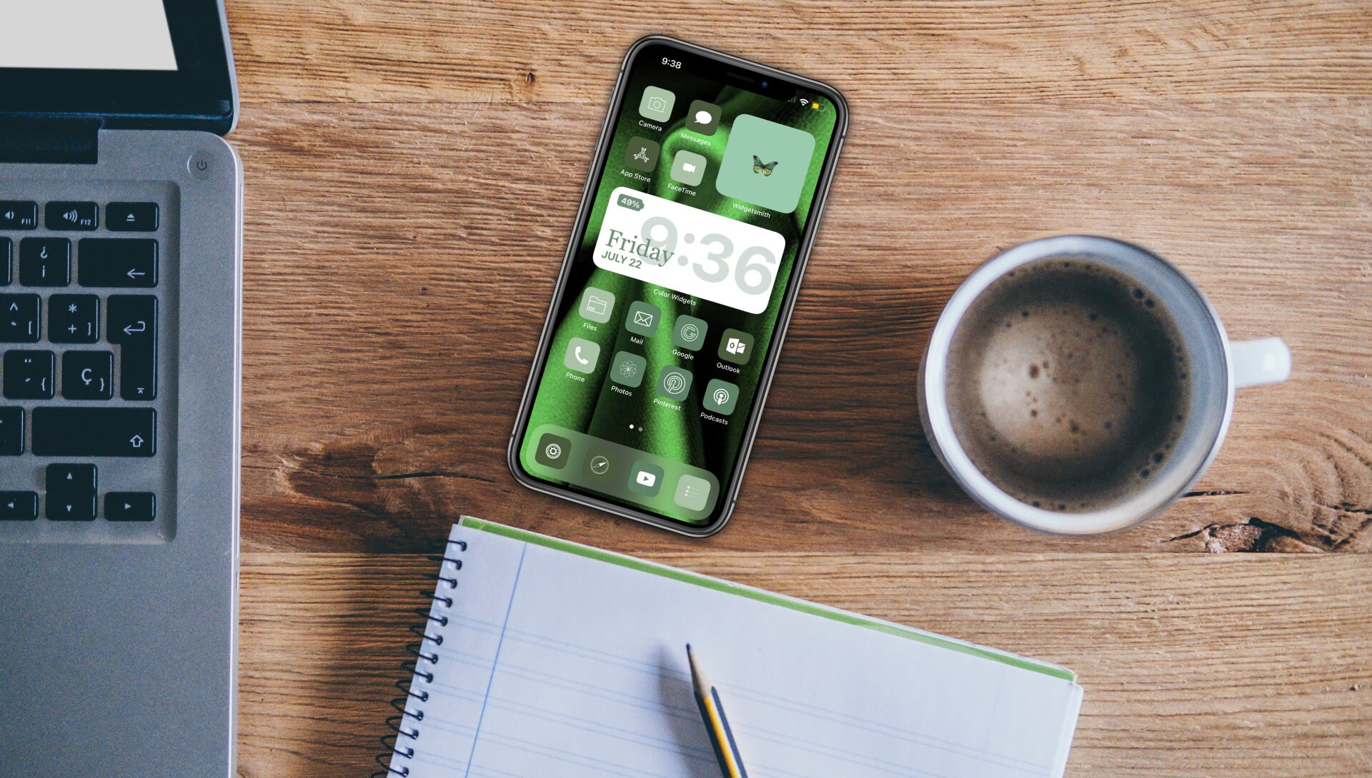 Green Mix Theme Icon Set Pack - Etsy