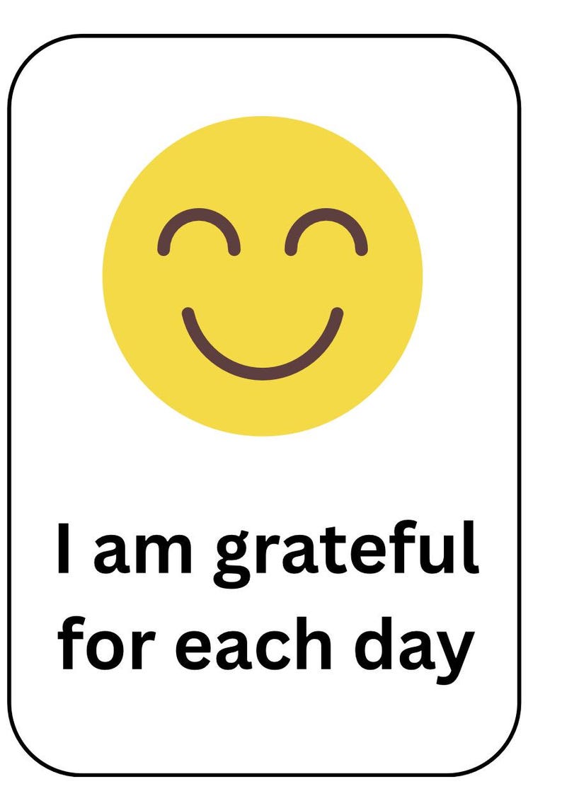 Printable Positive Affirmation Cards for Children | Instant Download ...