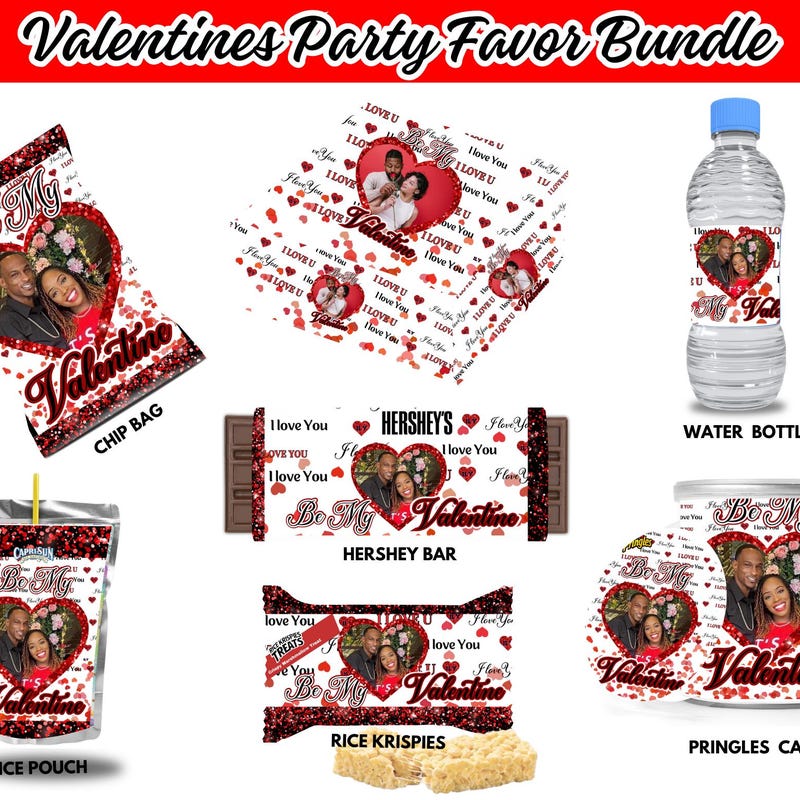 Valentine Party Bags - Etsy