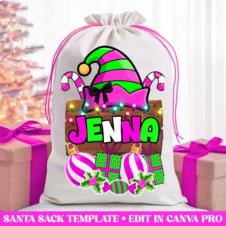 6 Editable Christmas Templates Bundle | Santa Shirt & Mug Designs ...