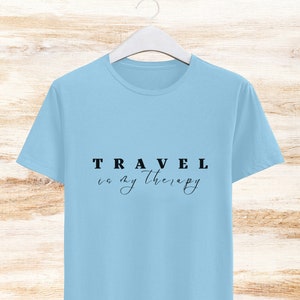 Fun Travel Shirt, Airplane Shirt, Vacation Tee, Unisex T-shirt, Travel ...