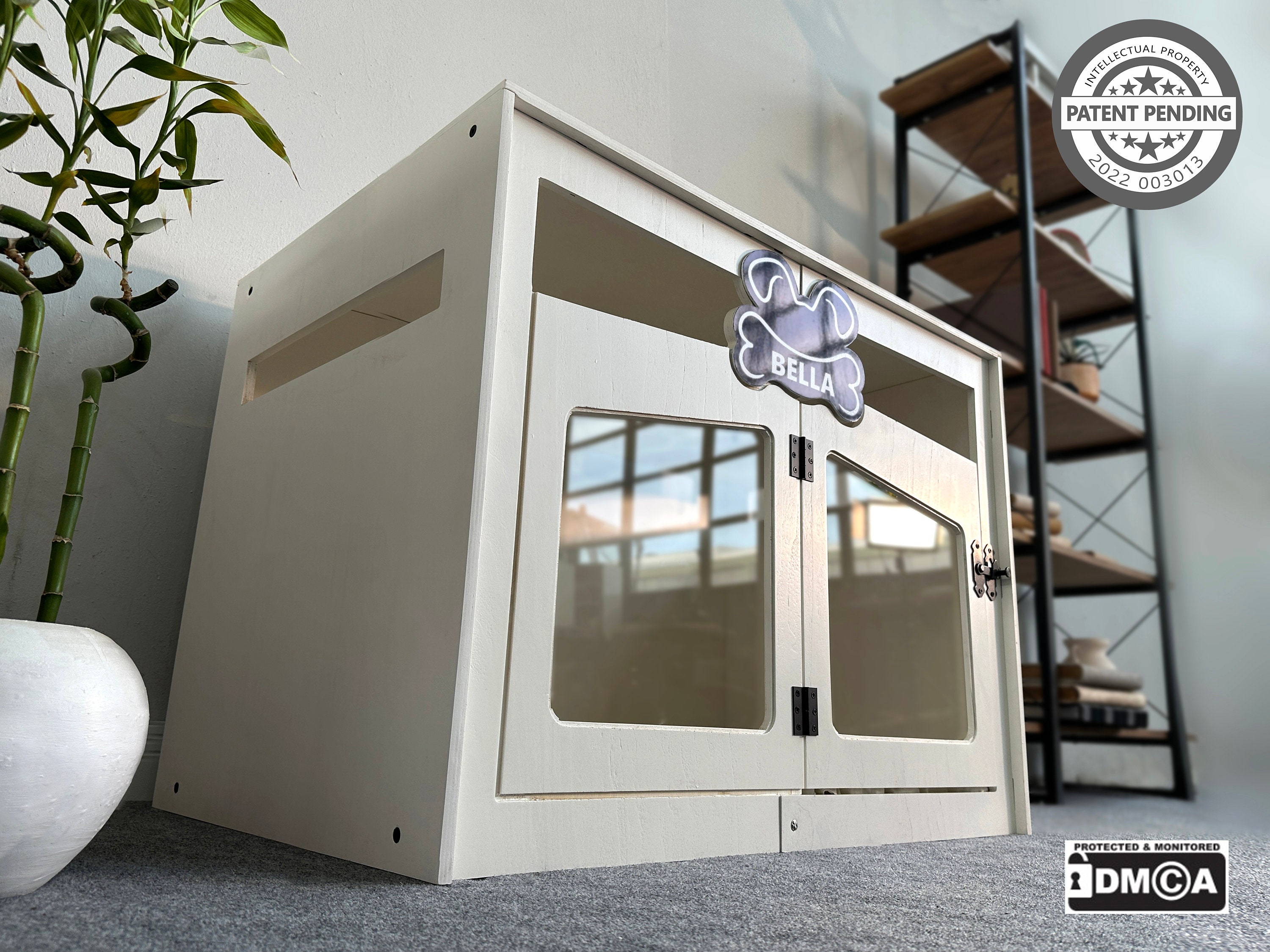 DOGG White Modern Dog Crate Dog House Dog Crate Dog - Etsy