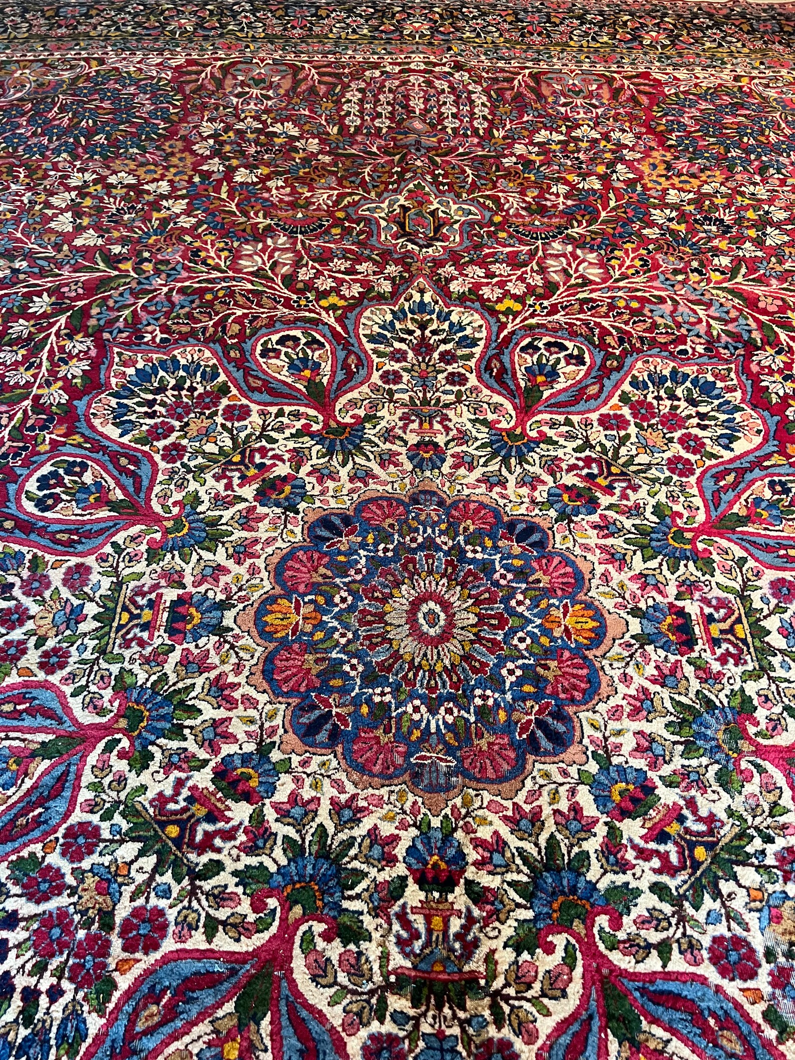 Beautiful Hand Made Antique Rug 13x9.5 - Etsy