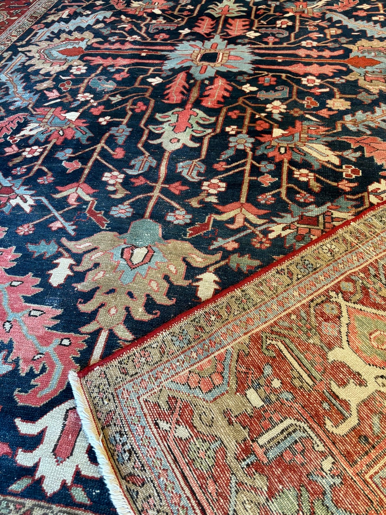 Beautiful Antique Rug . Carpet Over 100 Years Old Excellent Condition ...