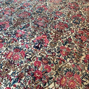 Beautiful Antique Rug Over 100 Years Old 10 X7.8 Feet %100 Wool ...