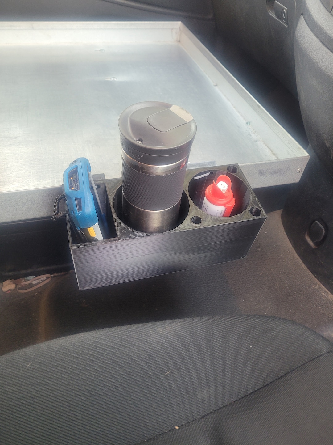 USPS Llv/metris Scanner/double Cupholder - Etsy