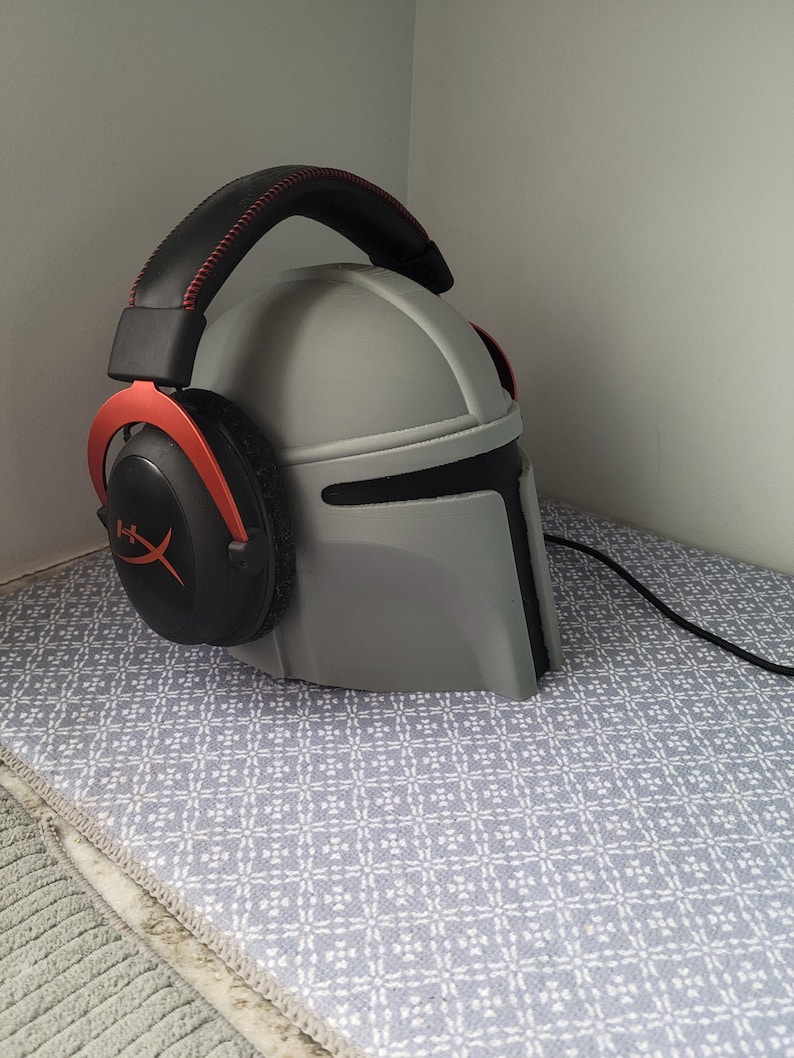 Mandalorian Headphone Stand - Etsy