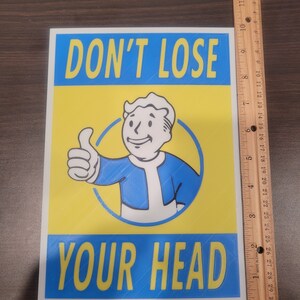 Fallout Sign - Etsy