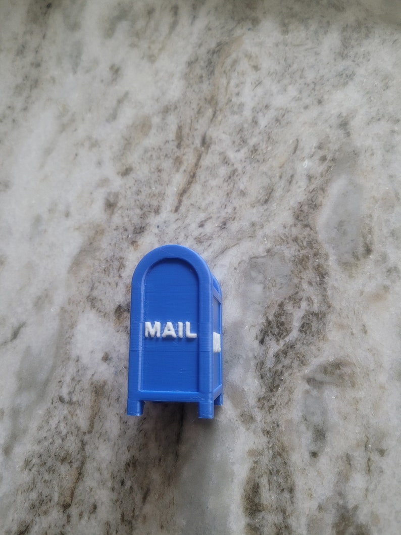 Mini Mail Box/usps Blue Box - Etsy