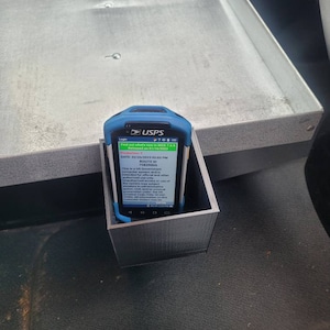 USPS Llv/metris Van Cupholder and Scanner Holder With Pen Slots - Etsy