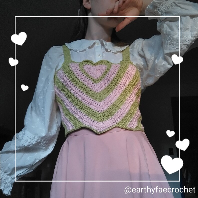 Kokoro Corset Crochet PDF PATTERN - Etsy