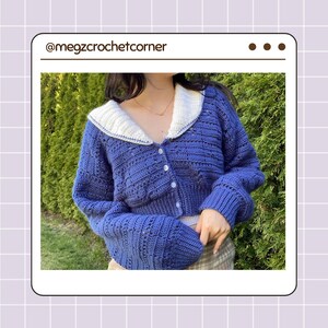 Biscuit Cardigan Crochet Pattern (PDF Pattern) - Etsy