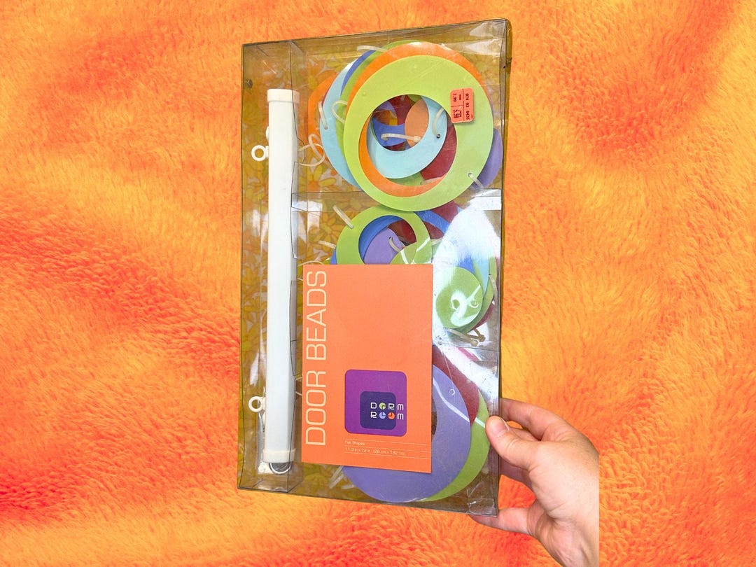 Vintage 2001 Target Door Beads Dorm Room Modernist Design New in Box - Etsy
