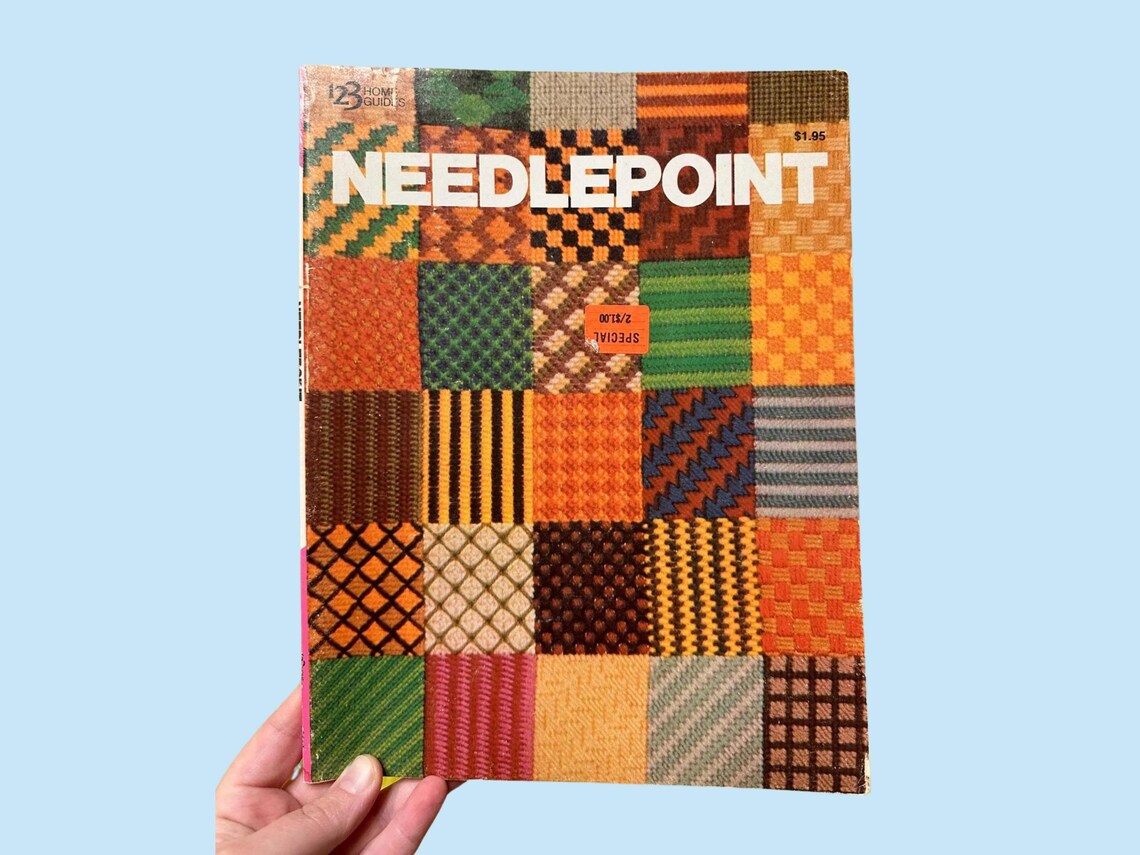 123 Home Guides Needlepoint Book 1978 DIY Crafting - Etsy