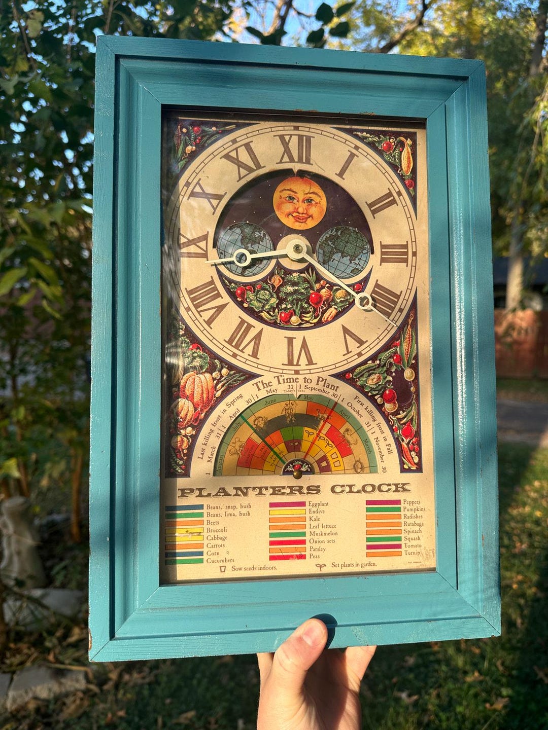 1970s Vintage Mechtronics Fairfield Planter's Clock - Etsy