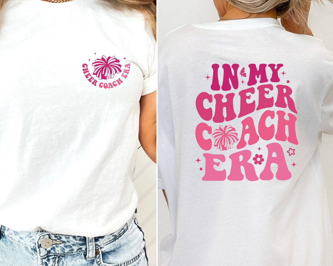 In My Cheer Coach Era Shirt, Cheer Coach T-shirt, Cheer Sweater ...