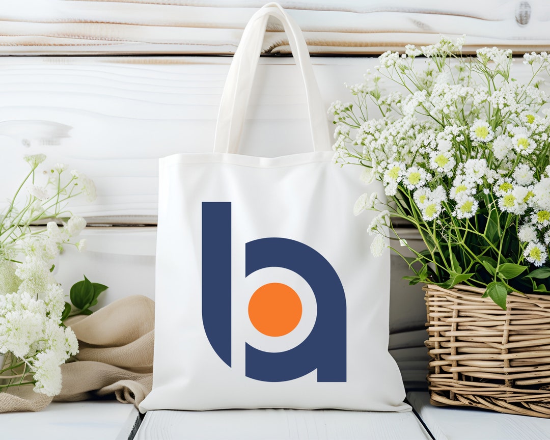 Personalized Logo Tote, Custom Business Bag, Friend Gift Bag, Shopping ...