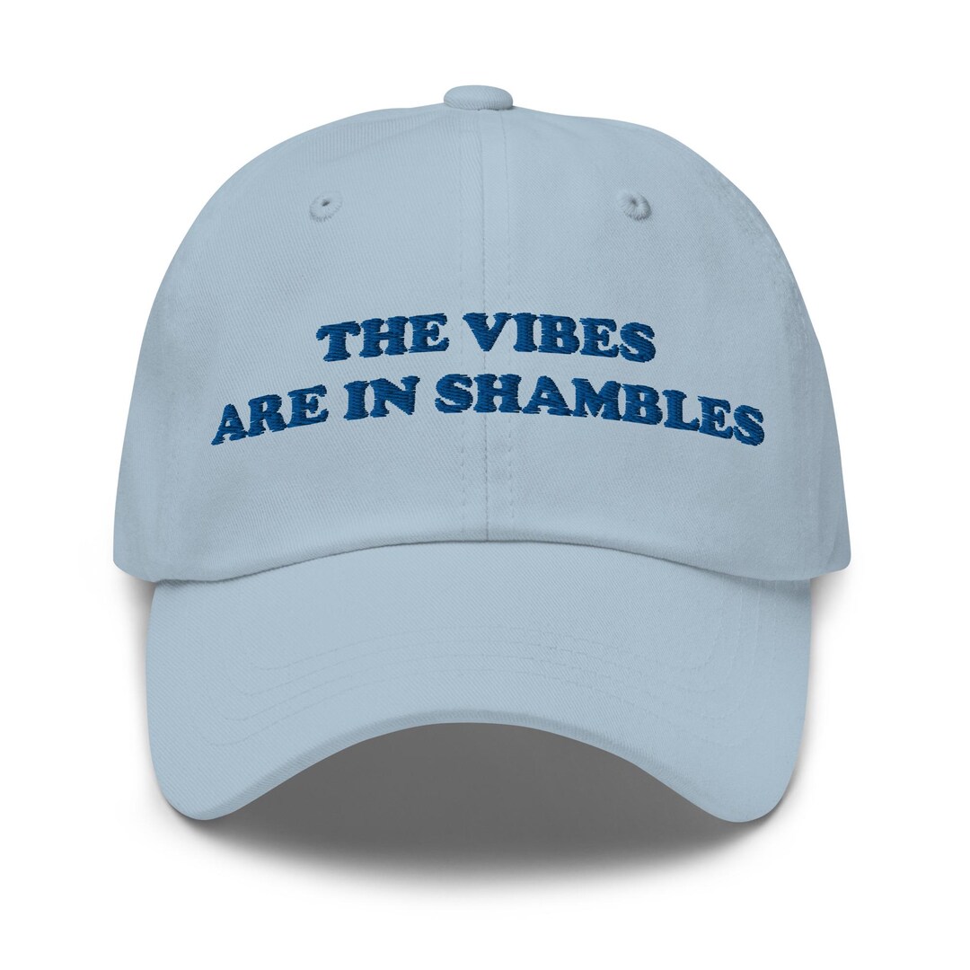The Vibes Are in Shambles, Funny Hat, Weird Hat, Meme Hat, Cute Hat ...