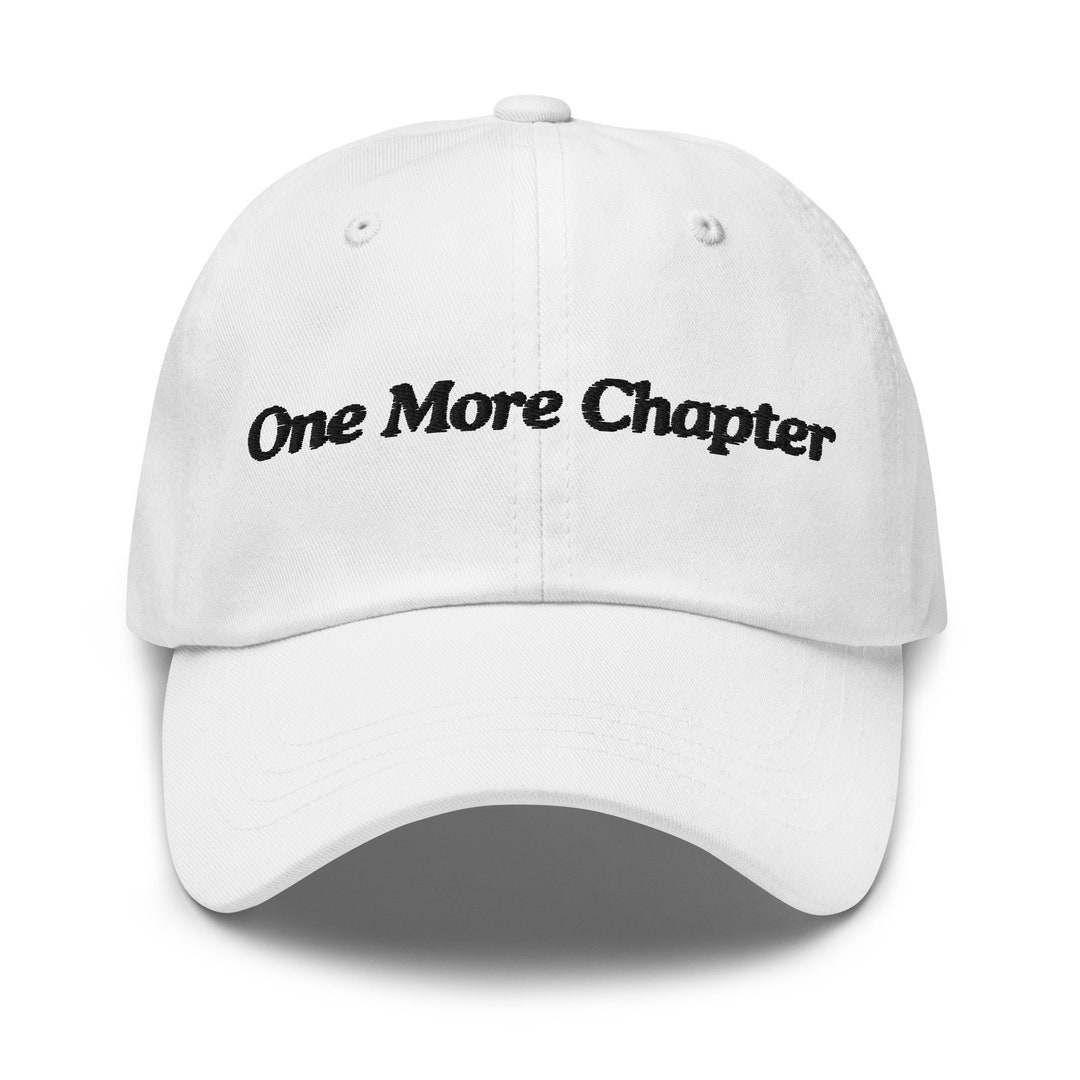 One More Chapter, Aesthetic Hat, Reading Hat, Bookish Merch, Literature ...