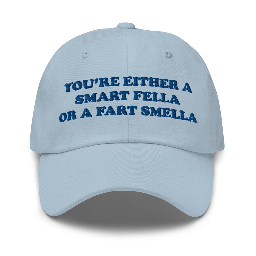 Smart Fella, Fart Smella, Funny Hat, Weird Hat, Meme Hat, Cute Hat ...