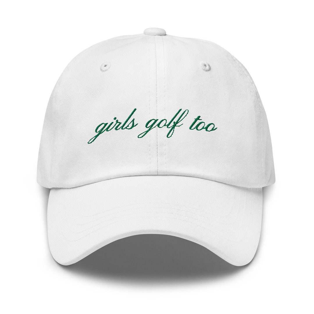 Golf Hat, Girls Golf Too, Golfer Hat, Golf Gift, Golf Lover Gift ...