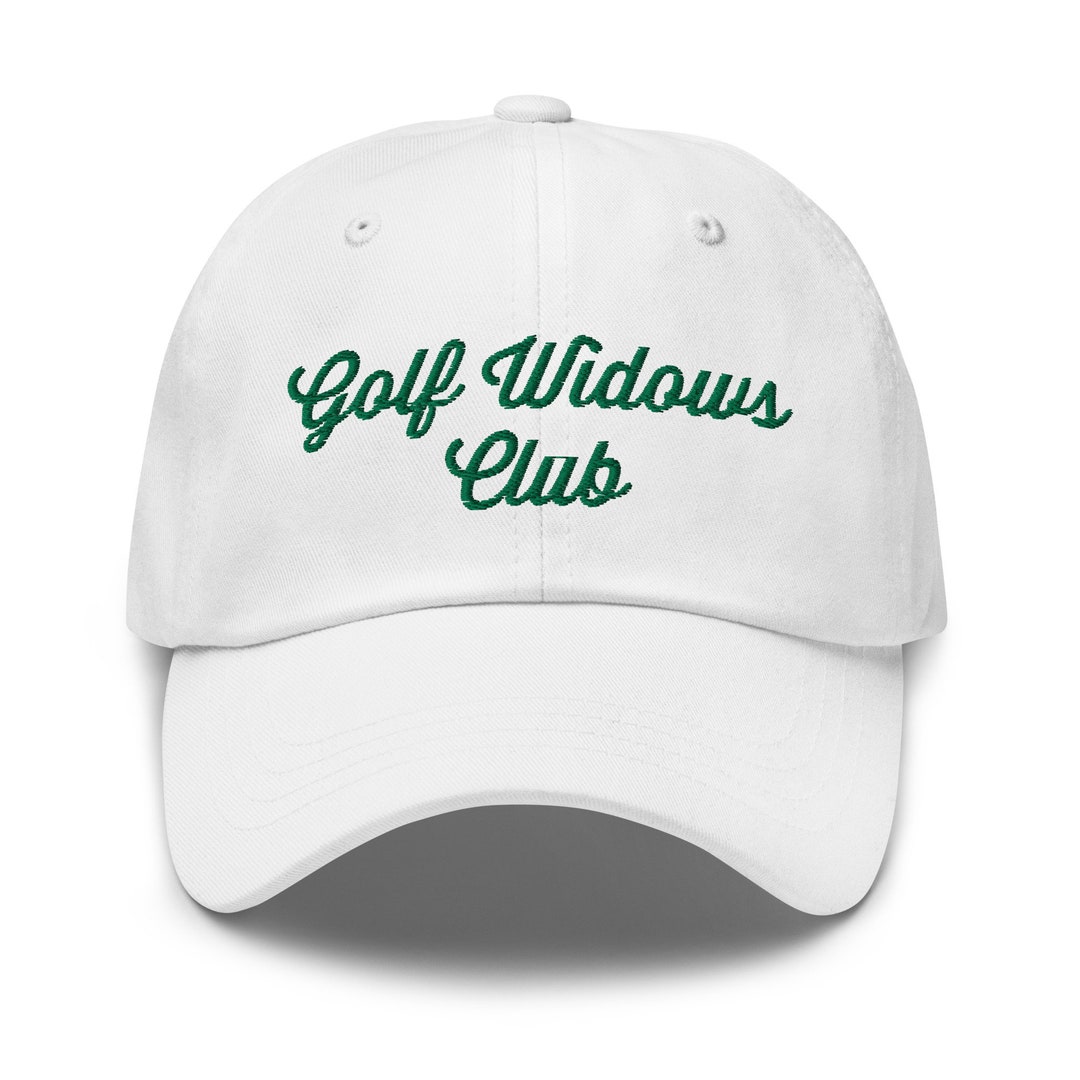 Golf Widows Club, Embroidered Hat, Golf Hat, Golf Gift, Golf Lover Gift ...