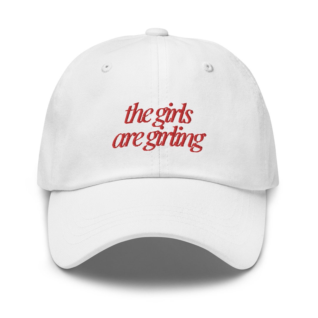 Funny Hat, Girls Are Girling Hat, Meme Hat, Aesthetic Hat, Friend Gift ...