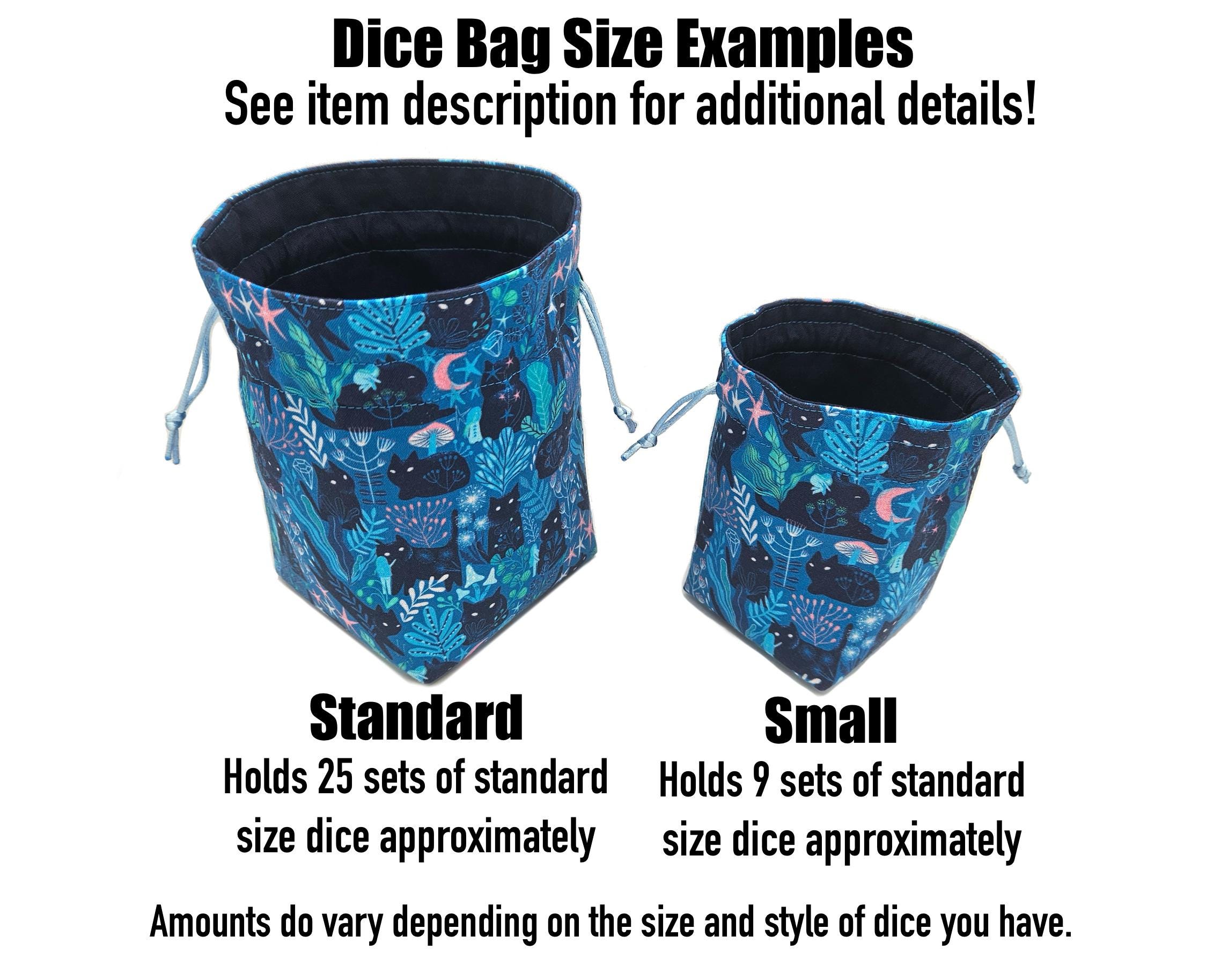 Moss Garden Dice Bag – Dnd, TTRPG, Pathfinder, Cottagecore, Frogs ...