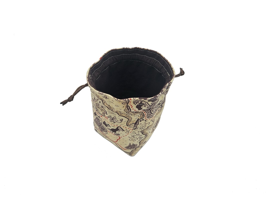 Explorer’s Dice Bag – Dnd, TTRPG, Pathfinder, Adventure Map, Fantasy ...