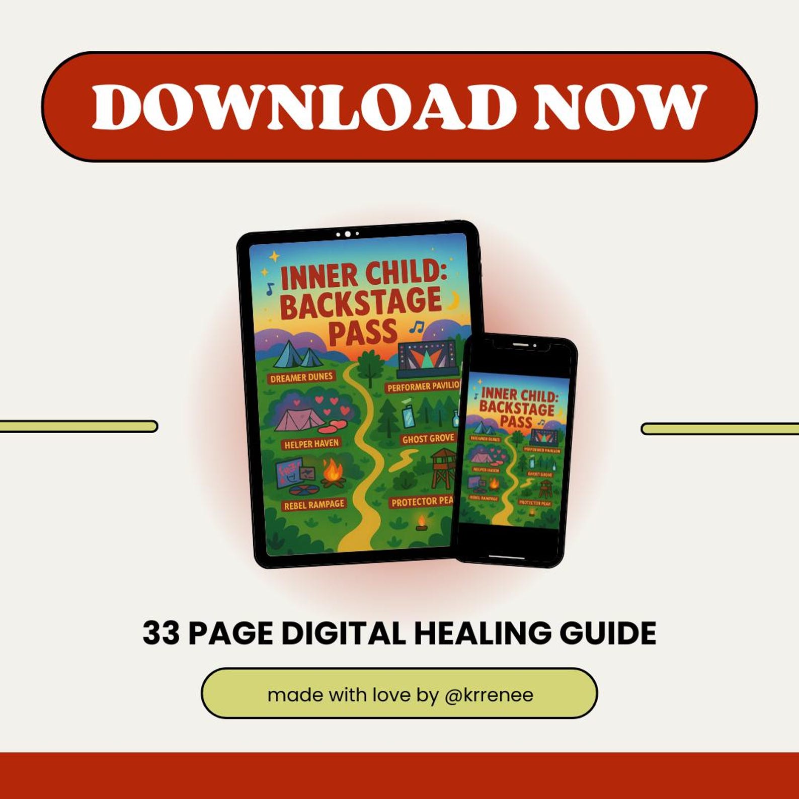 Inner Child Healing Workbook – Digital Guide for Self Discovery ...