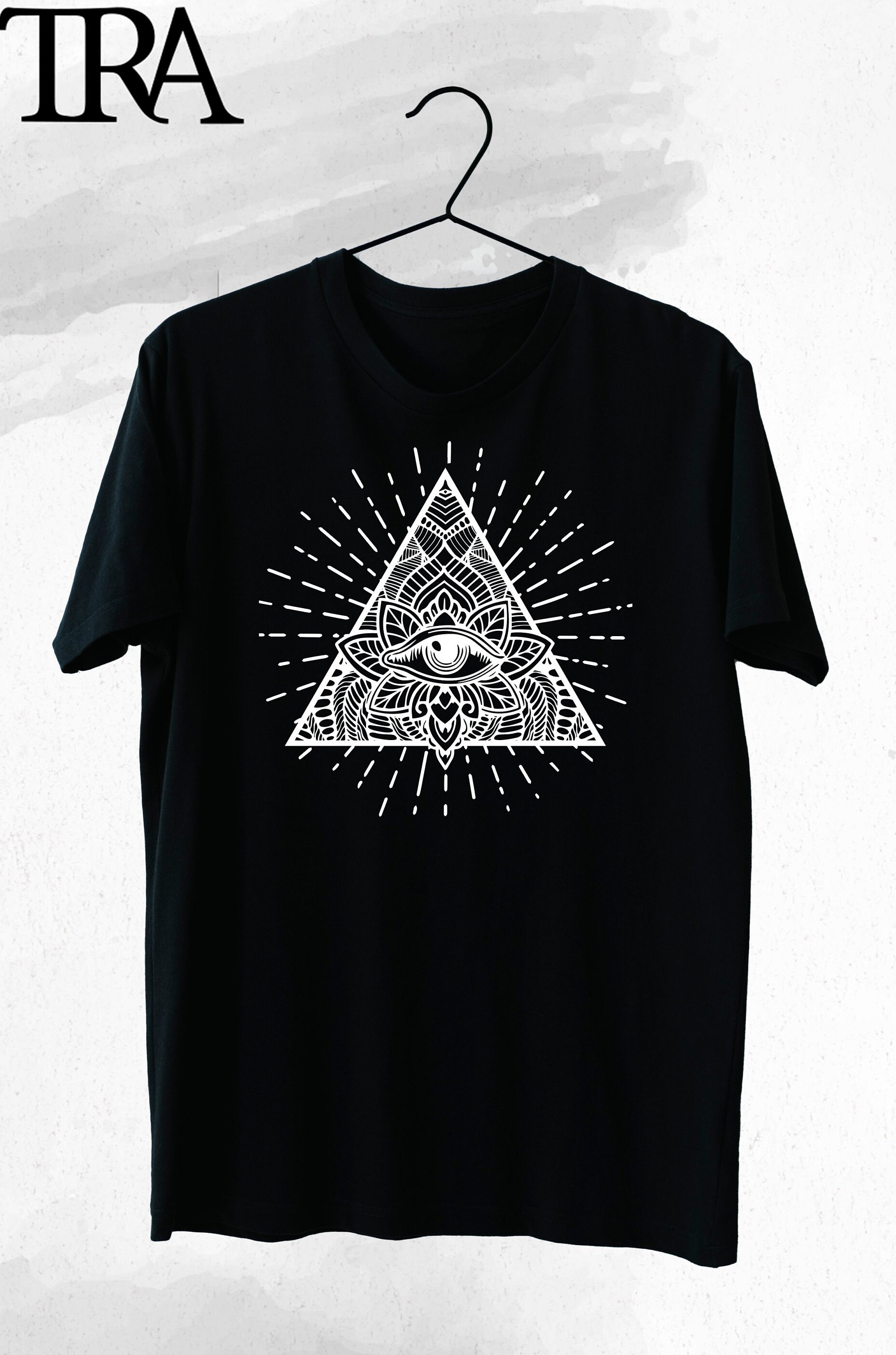 Sacred Eye Pyramid SVG: Third Eye Tattoo Design (digital Download) - Etsy