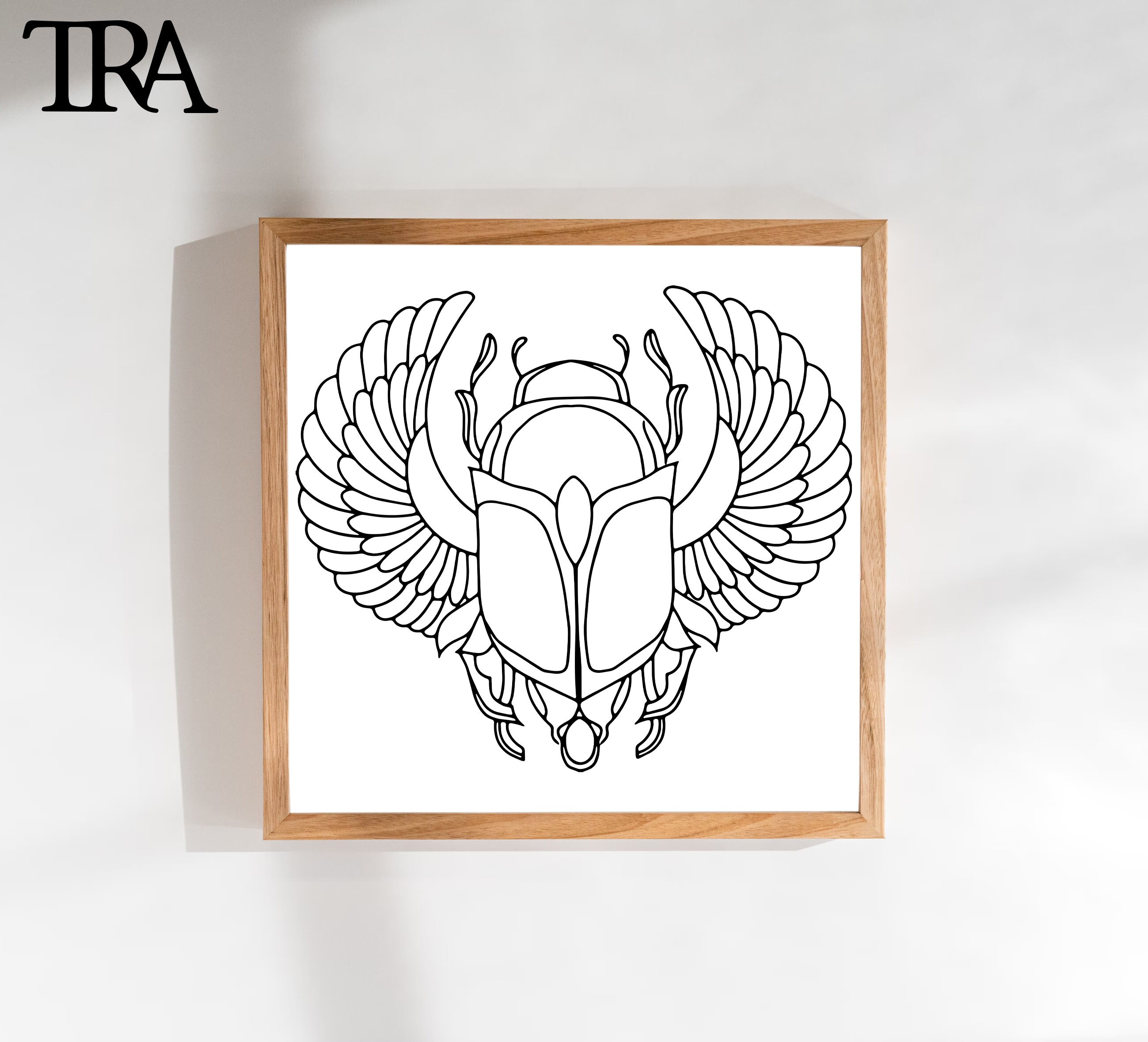 Egyptian Scarab Beetle SVG Eye of Horus Celestial Bug Ancient Egypt ...