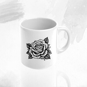 Rose SVG Botanical Roses Bouquet Wildflowers Boho Flowers Flower Rose ...