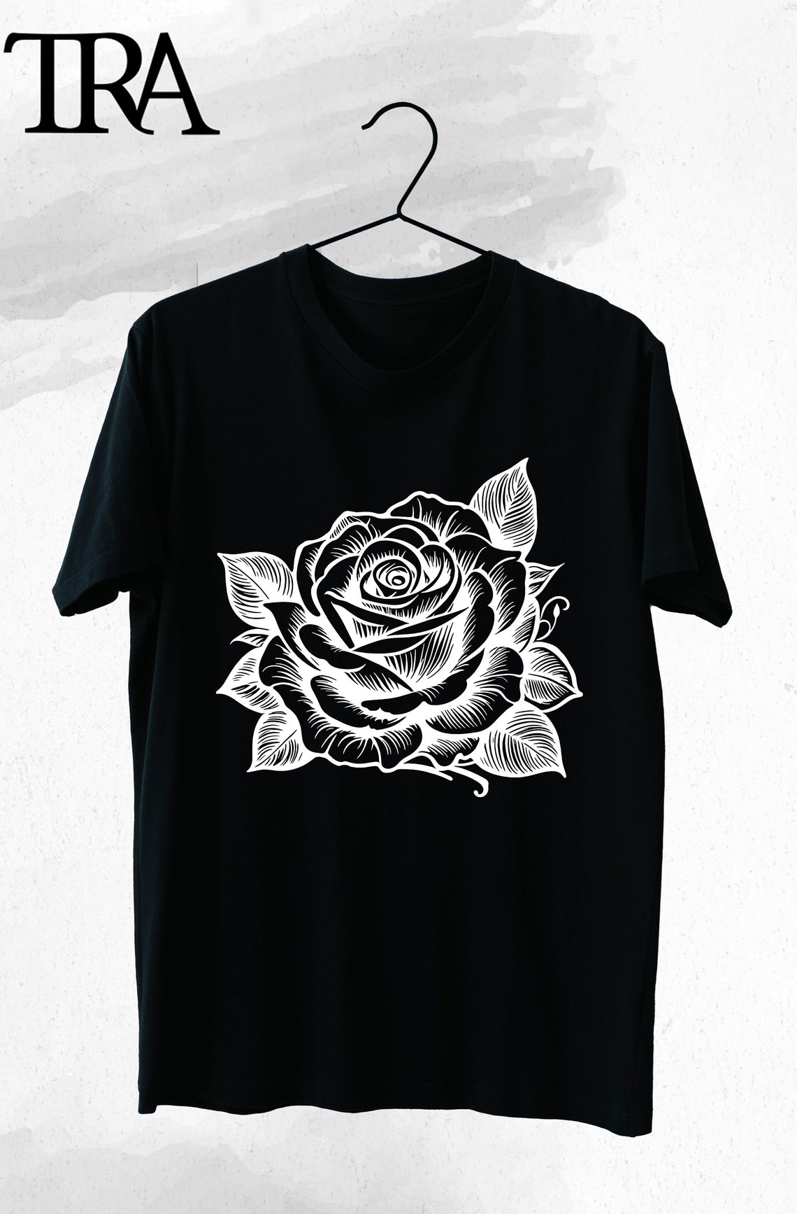 Rose SVG Botanical Roses Bouquet Wildflowers Boho Flowers Flower Rose ...