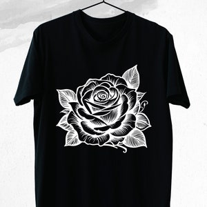 Rose SVG Botanical Roses Bouquet Wildflowers Boho Flowers Flower Rose ...