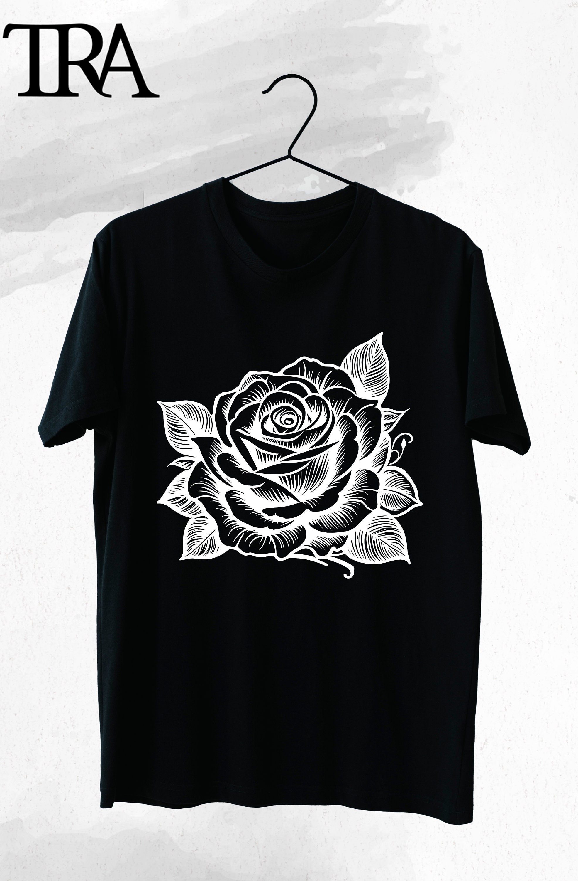 Rose SVG Botanical Roses Bouquet Wildflowers Boho Flowers Flower Rose ...