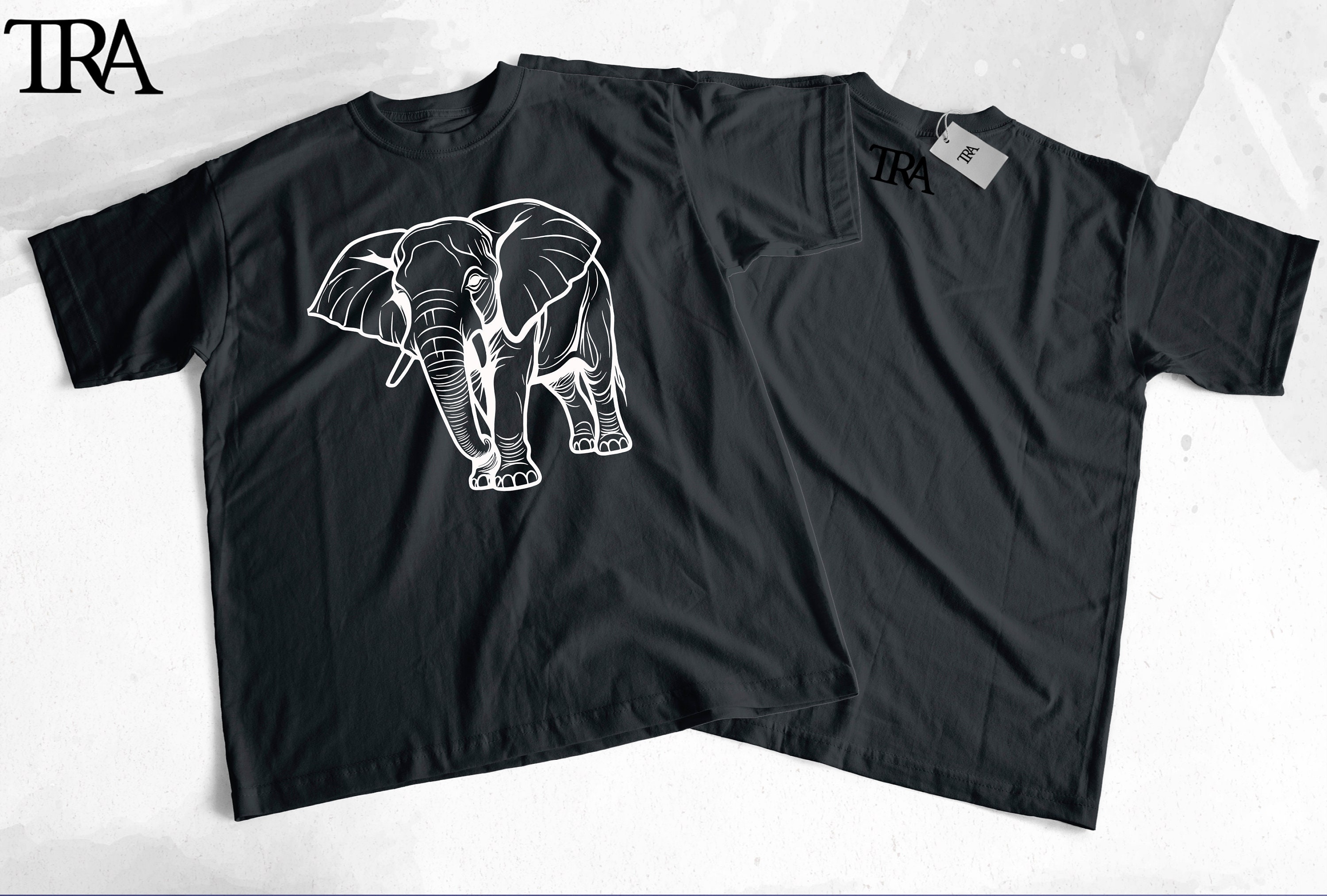 Elephant SVG Elephant Head Jungle Safari Animal Instant Digital ...