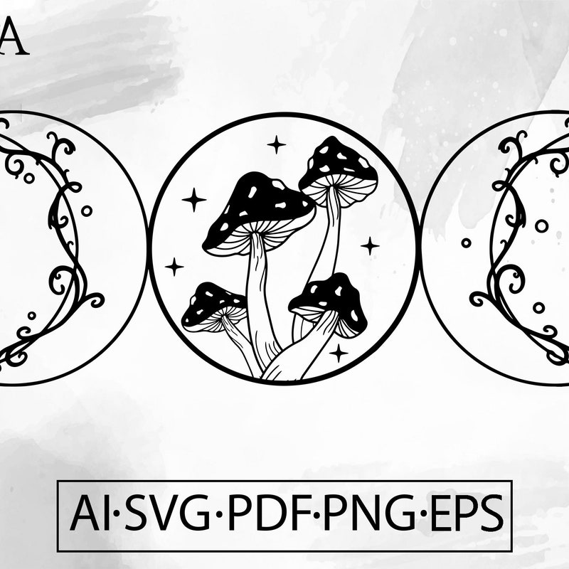 Triple Goddess Svg - Etsy