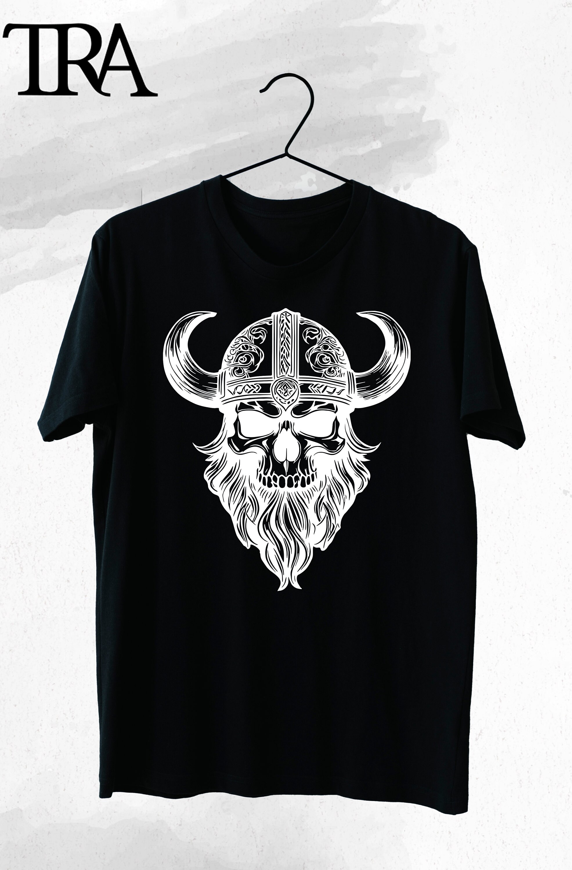 Viking Warrior Skull SVG Knotwork Viking Nordic Celtic Vegvisir Norse ...