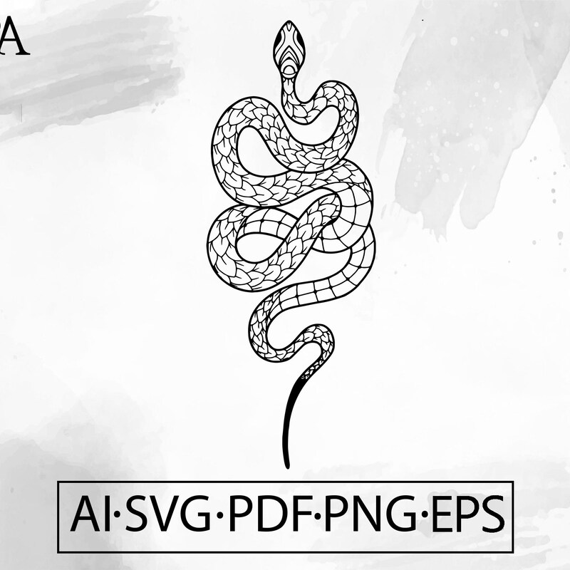 Snake Svg - Etsy